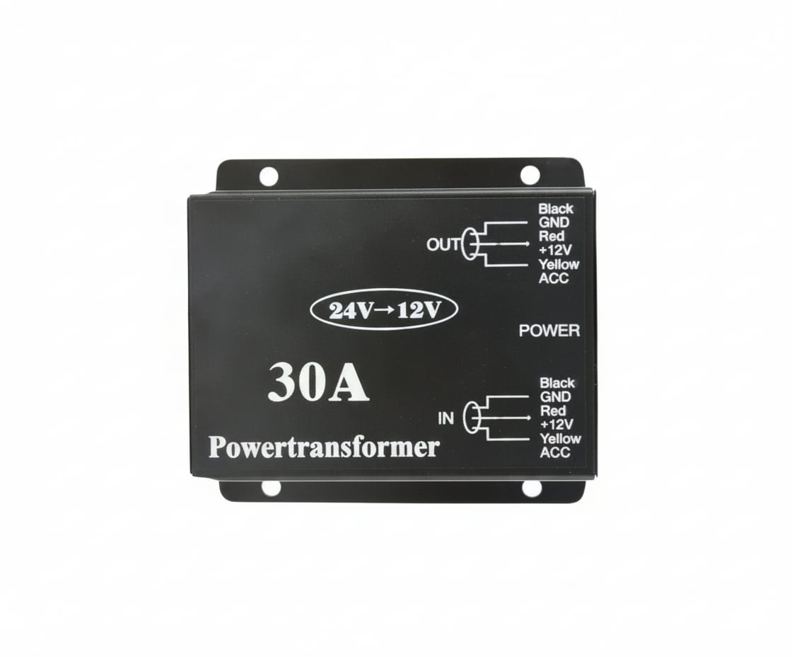 Transformador de Voltaje 24v -12v 30A – UNIVERSO LED